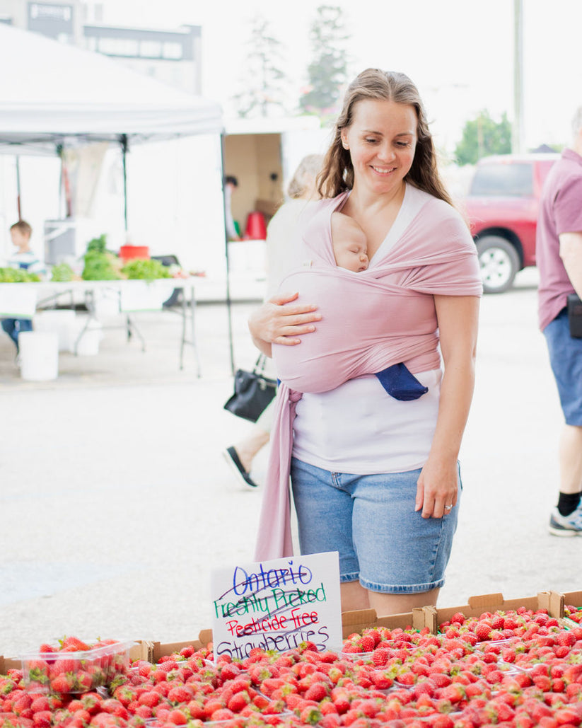 Stretch Wrap | Pink – Heritage Baby Designs